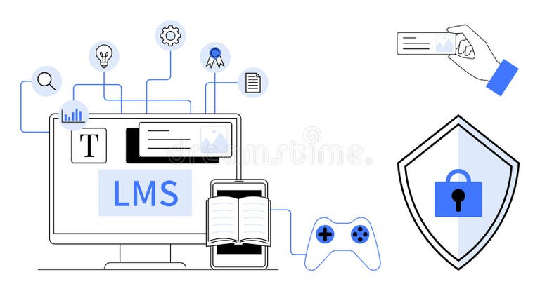 Comprehensive Learning Management System with E-Learning Tools, Security, and Interactive ...