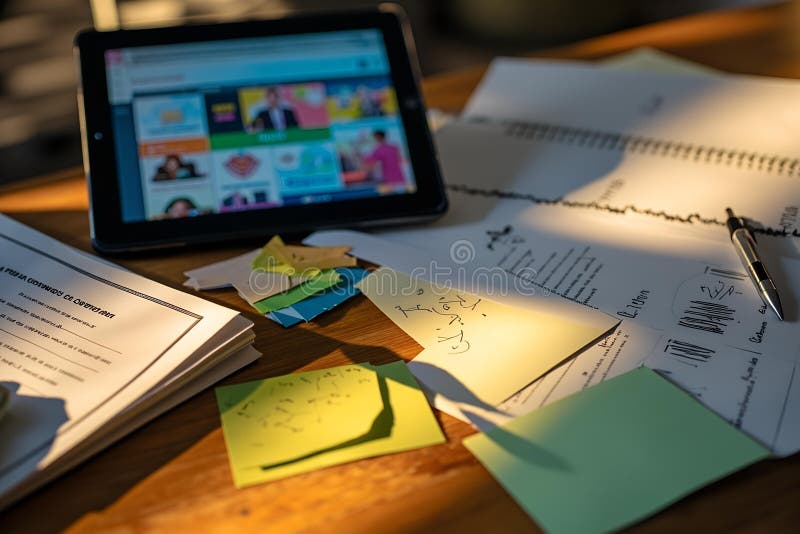 Comprehensive Learning Materials Support Effective Professional Development Stock Illustration ...