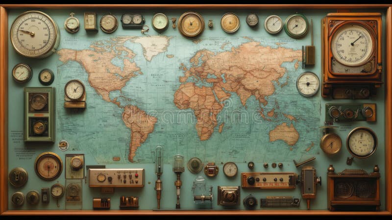 Detailed Map of Meteorological Measurements with Various Instruments ...