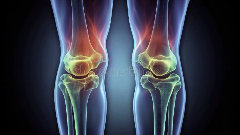 Comprehensive Normal Knee Joint XRay a Clear Visual Guide for Medical ...