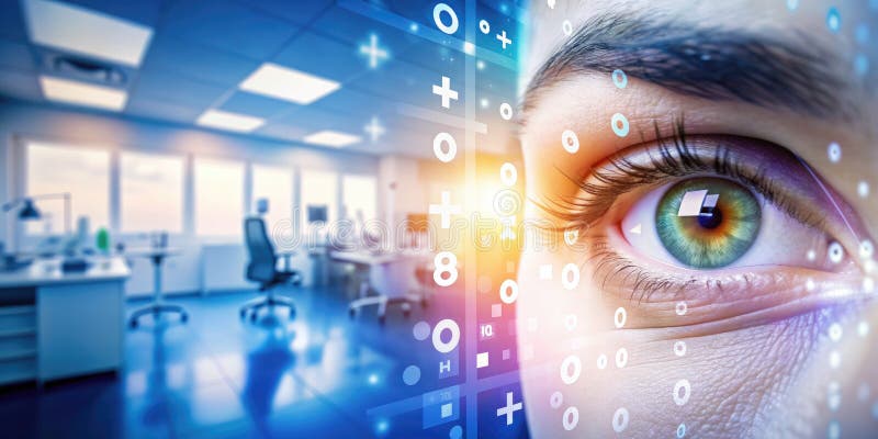 Comprehensive Ophthalmology Visual Aid Eye Chart with Diverse Graphic ...