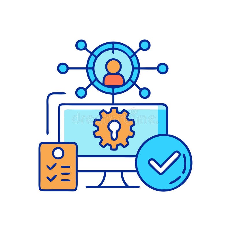 Comprehensive Penetration Testing Icon Stock Vector - Illustration of ...