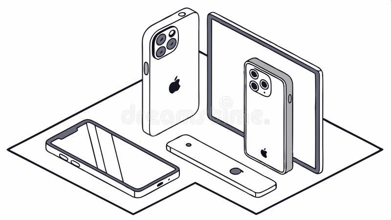 Phone Tablet Mockup Set, Device Screens, Responsive Design and Digital ...