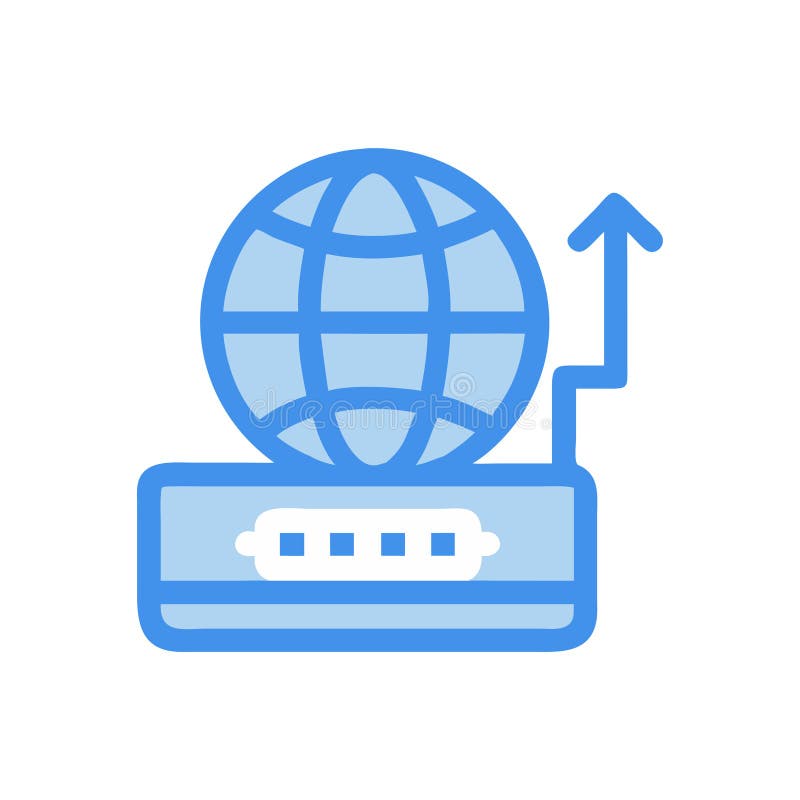 Comprehensive Port Forwarding Icon Stock Vector - Illustration of ...