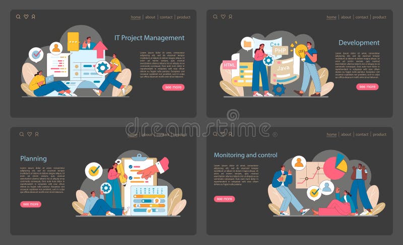 Comprehensive it Project Management Set. from Initial Planning To ...