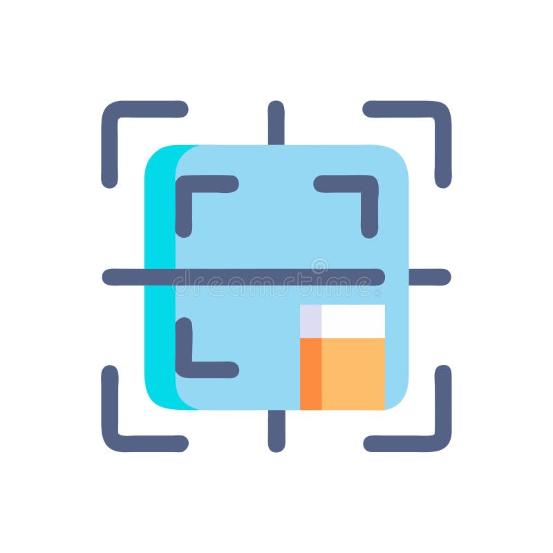 Comprehensive QR Scanner Icon for Technology Stock Vector ...