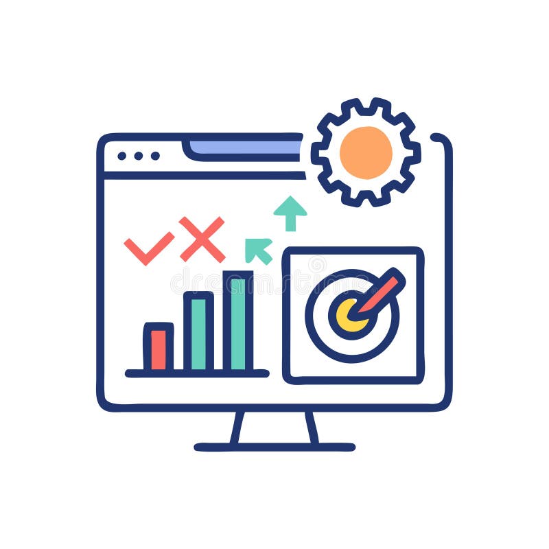 Comprehensive Regression Testing Icon Stock Illustration - Illustration ...