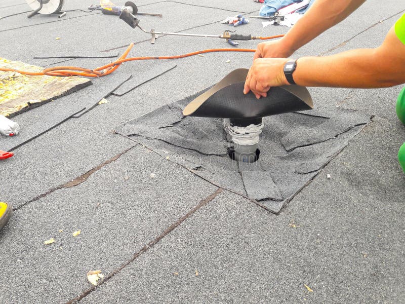 Comprehensive Roofing Installation Process Stock Photos - Free ...