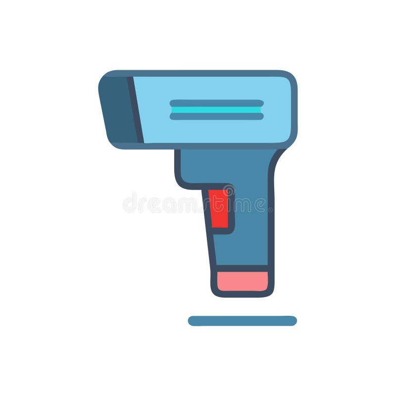 Comprehensive Scanner Icon Design Stock Vector - Illustration of scan ...
