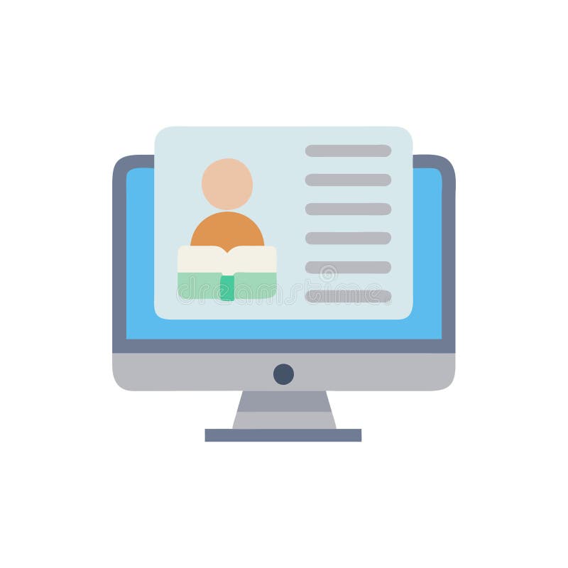 Comprehensive Screen Reader Icon for Usability Stock Illustration ...