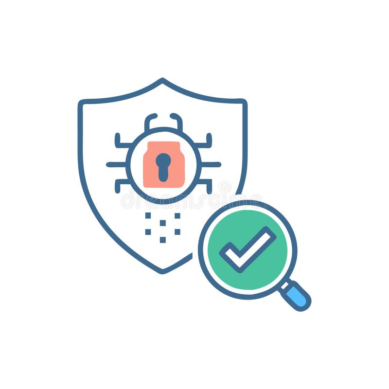 Comprehensive Security Testing Icon for Risk Management Stock ...