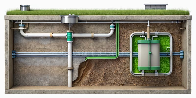 Comprehensive Septic System Stock Illustrations – 11 Comprehensive ...