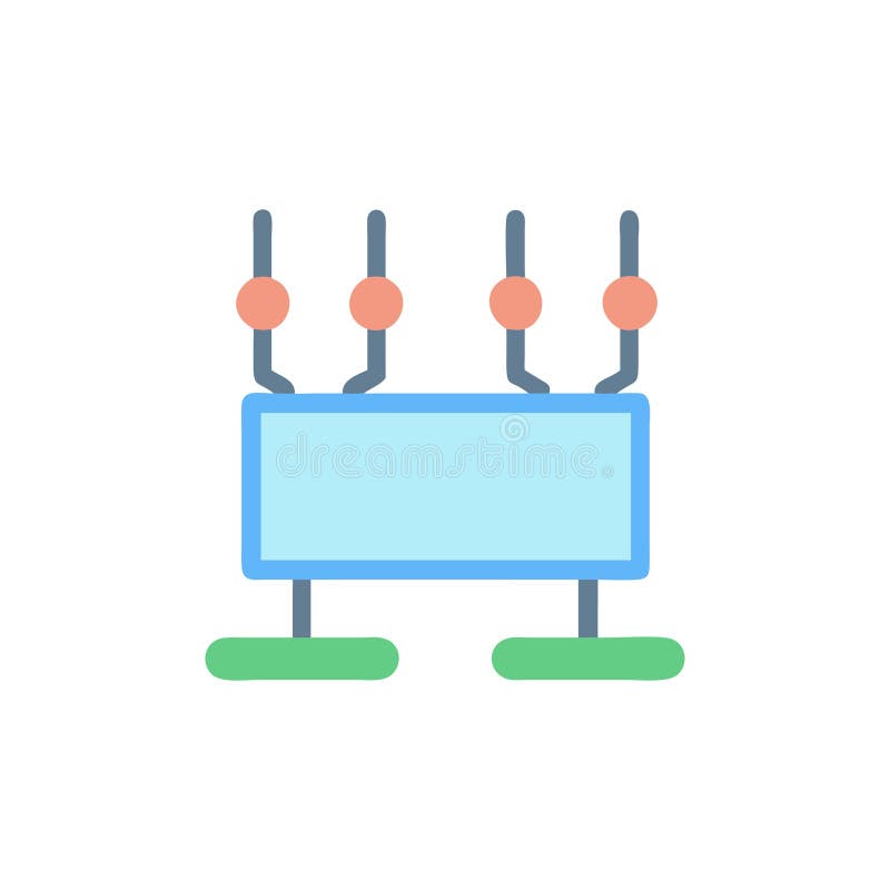 Comprehensive Simulation Icon for Testing Stock Photo - Illustration of ...
