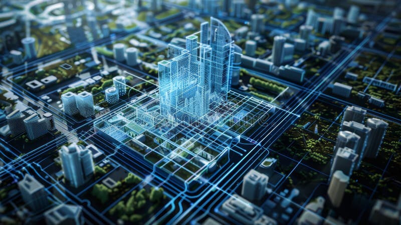Comprehensive Smart City Blueprint Featuring Advanced Infrastructure ...