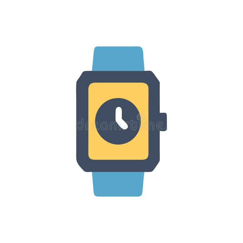 Comprehensive Smartwatch Icon Stock Illustration - Illustration of ...