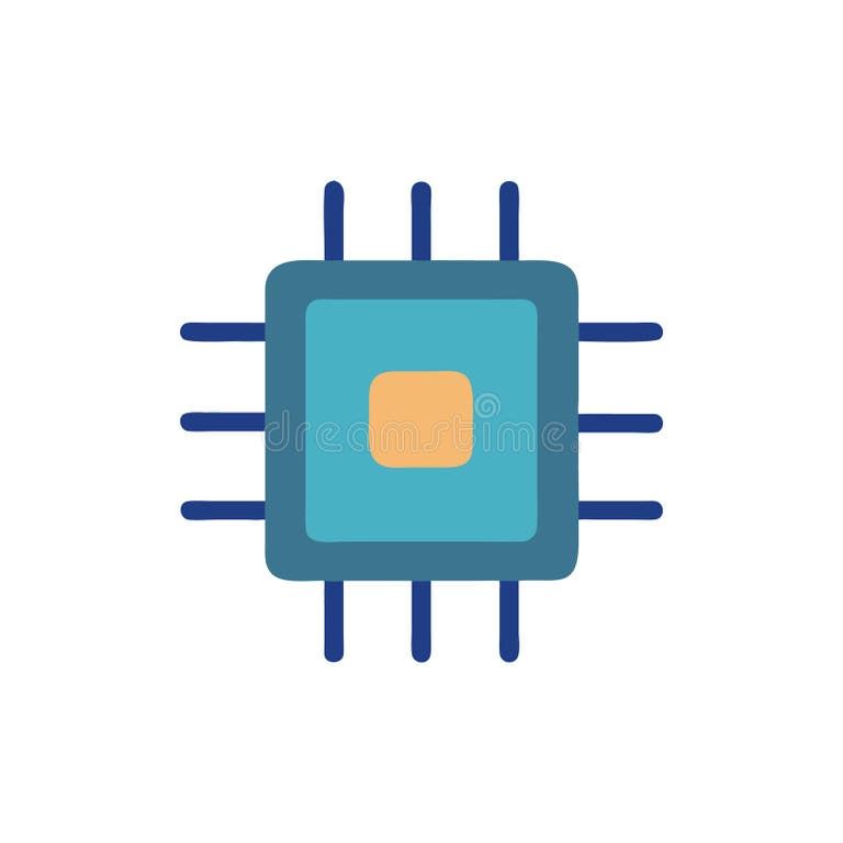 Comprehensive SoC Icon stock photo. Illustration of management - 357860116