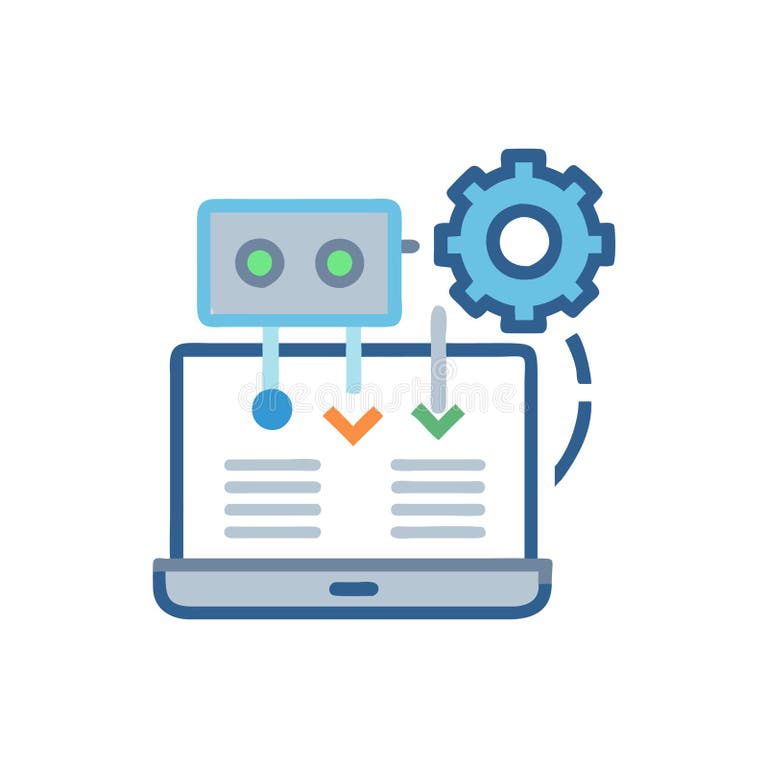 Comprehensive System Testing Icon Stock Illustration - Illustration of ...