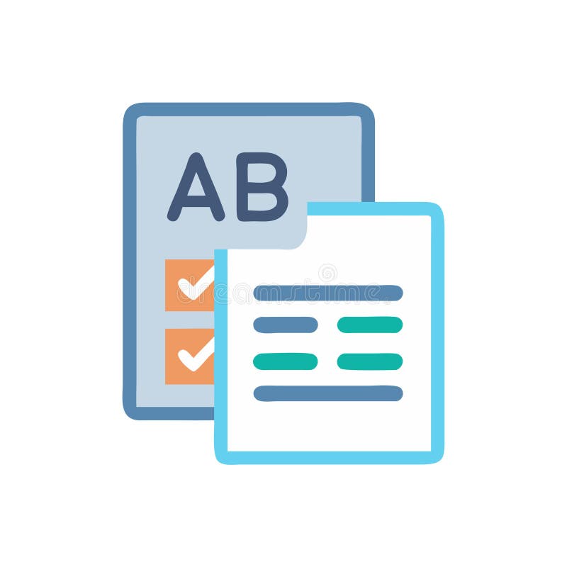 Comprehensive Test Suite Icon for QA Processes Stock Illustration ...