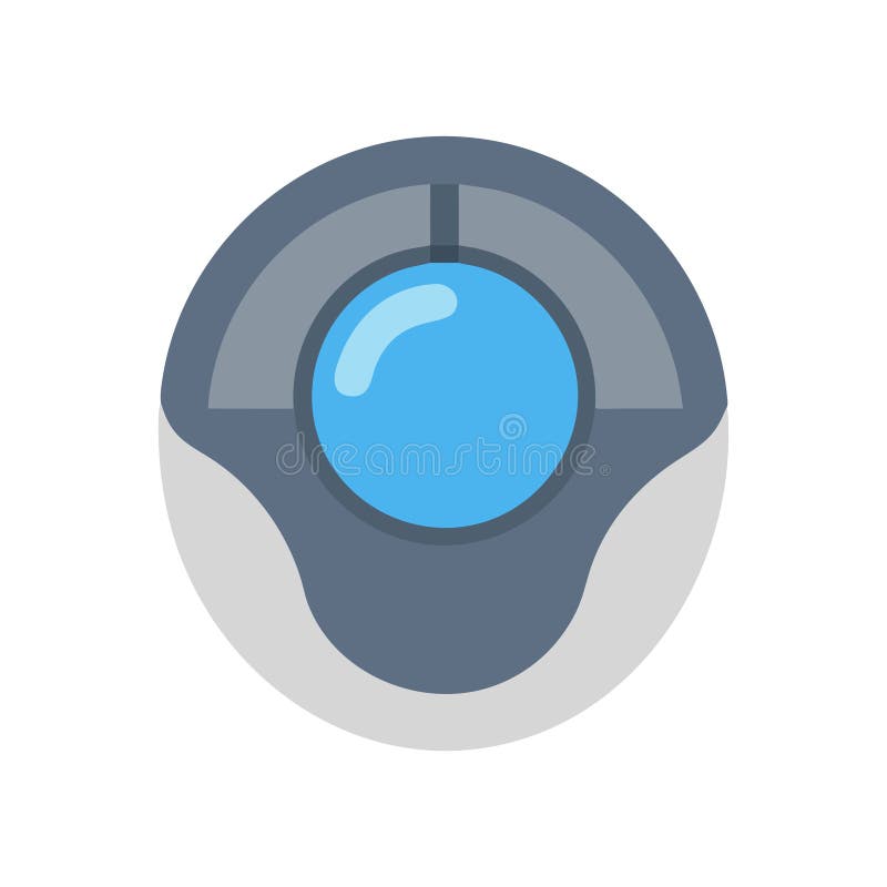 Comprehensive Trackball Icon for Input Devices Stock Vector ...