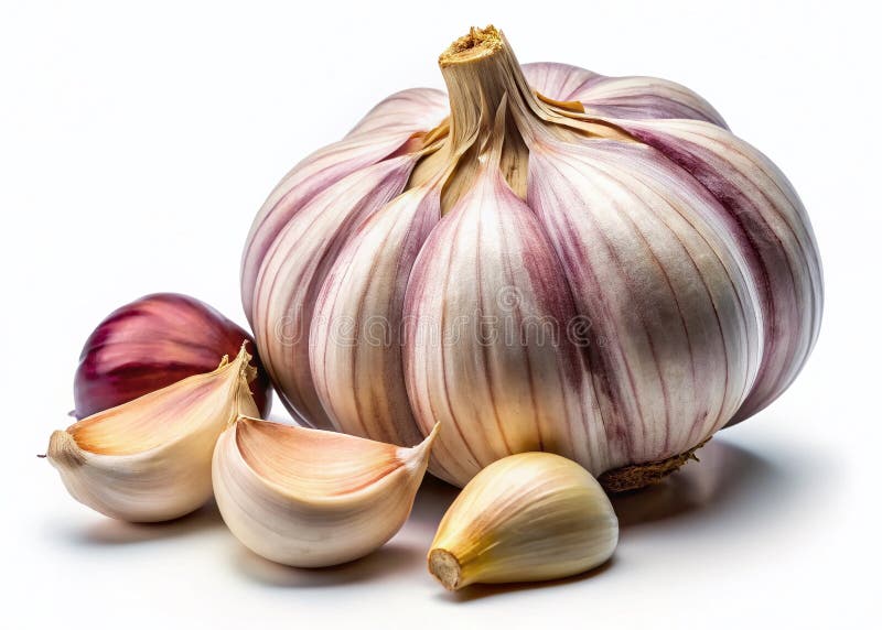 A Comprehensive View of Fresh Garlic Bulb Cloves and Culinary Potential ...