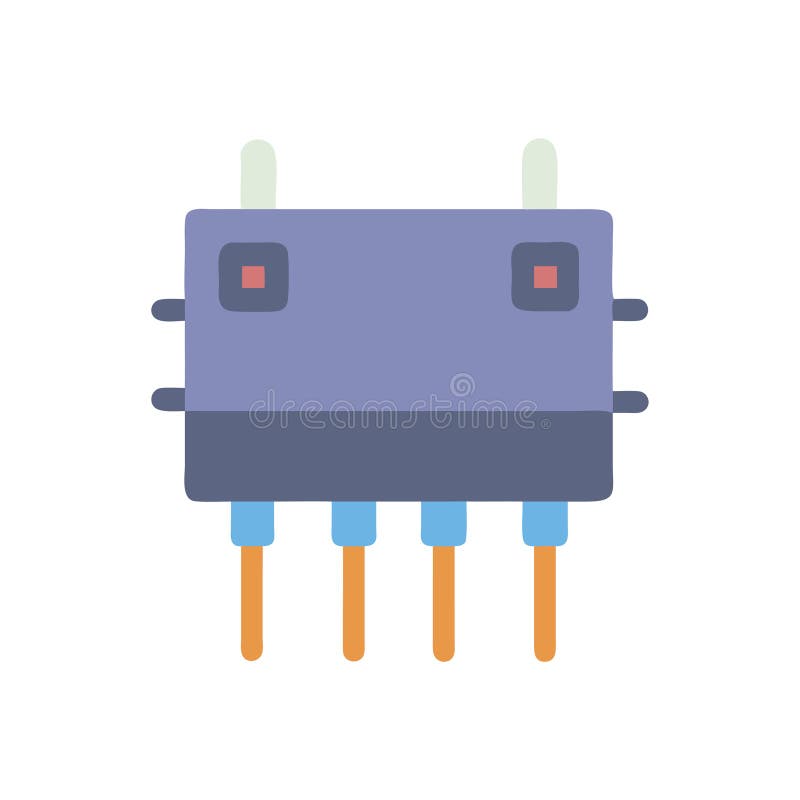 Comprehensive Voltage Regulator Icon Stock Vector - Illustration of ...