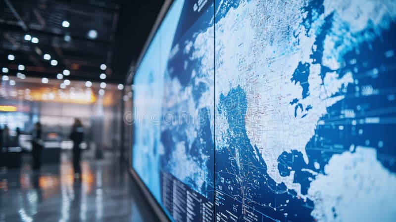 Comprehensive Winter Weather Forecast Displaying Cold Fronts, Snow ...