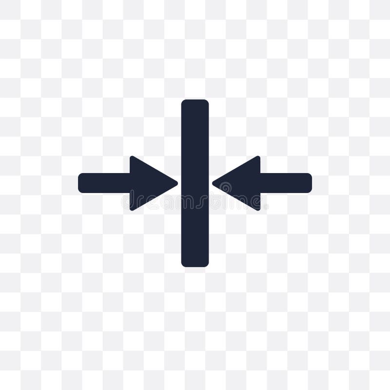 Compress Icon From Webnavigation Collection. Stock Vector ...