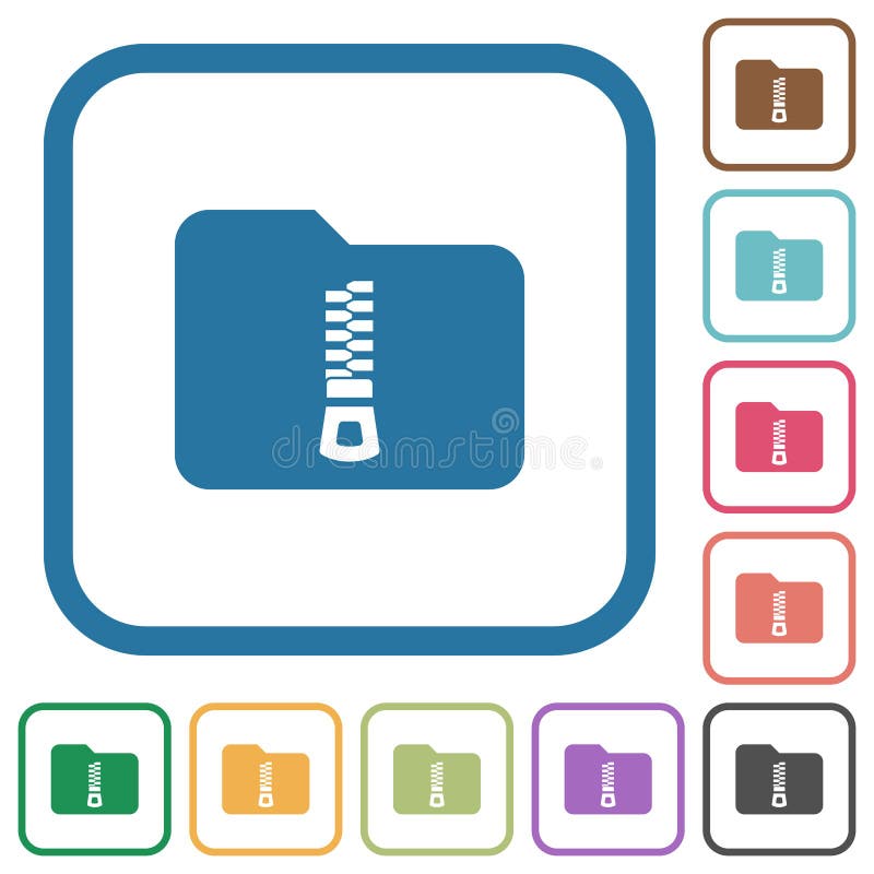 Zipped Folder Stock Illustrations – 143 Zipped Folder Stock ...