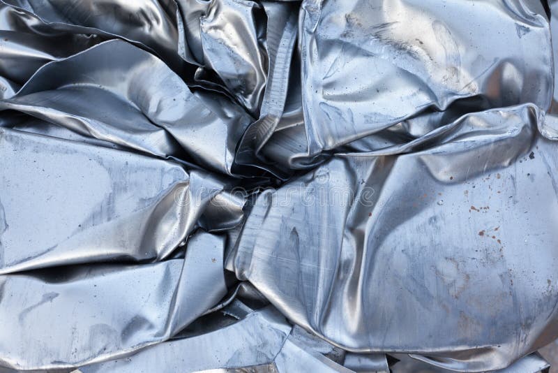 Compressed metal stock image. Image of grey, grunge, metallic - 49085639