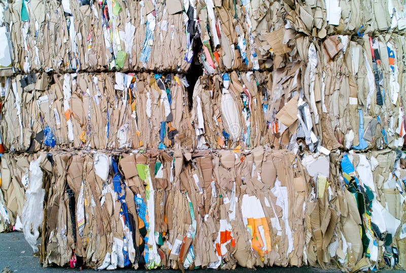 Compressed Paper And Cardboard Stock Image - Image of paper, heap: 22764587