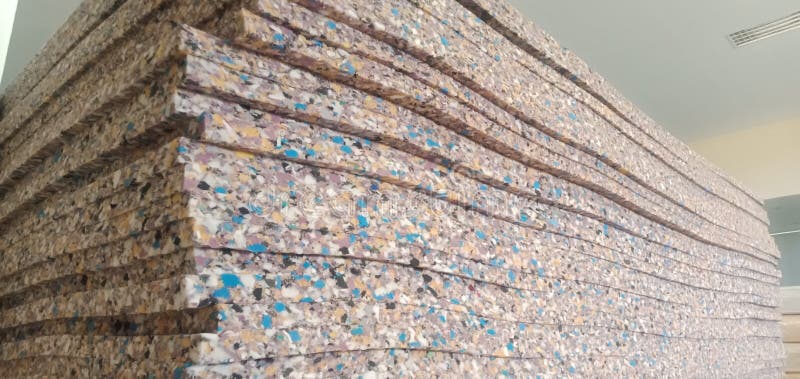 Compressed Rubber Sheets for the Production of Healthy Mattress Stock ...