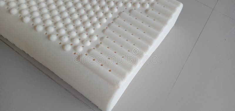 Compressed Sponge Used To Make Pillow Stock Image - Image of pillow ...