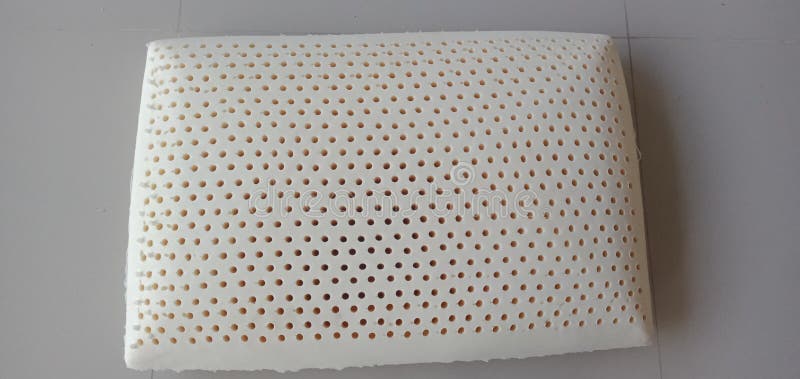 Compressed Sponge Used To Make Pillow Stock Image - Image of compressed ...