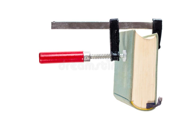 Compressing book stock image. Image of expertise, literary - 38930055