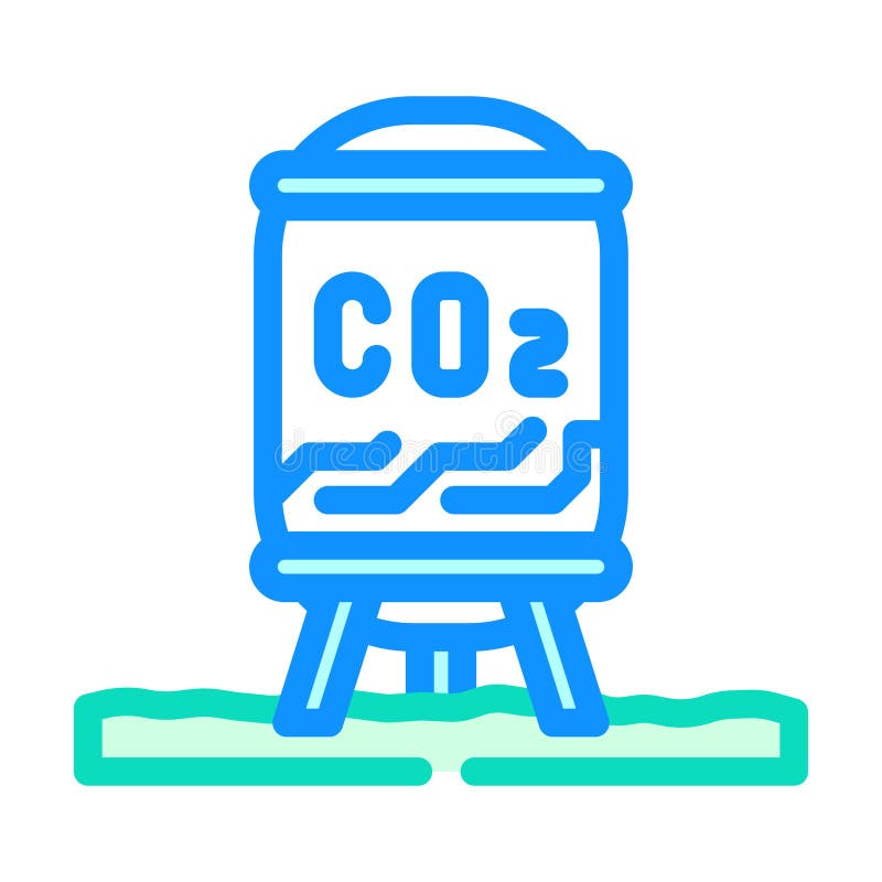 Compression Carbon Color Icon Vector Illustration Stock Illustration ...