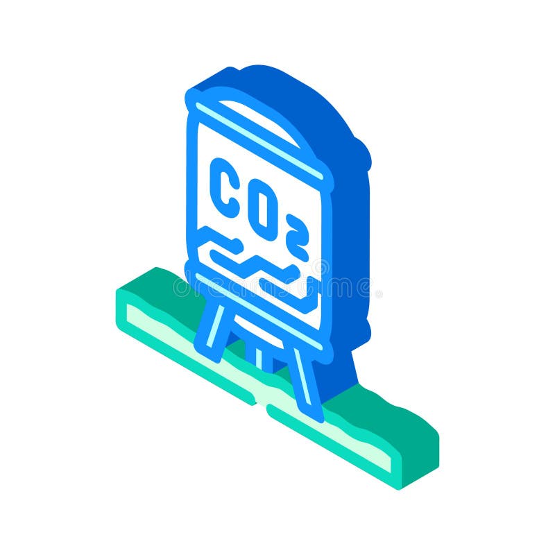 Compression Carbon Isometric Icon Vector Illustration Stock Vector ...