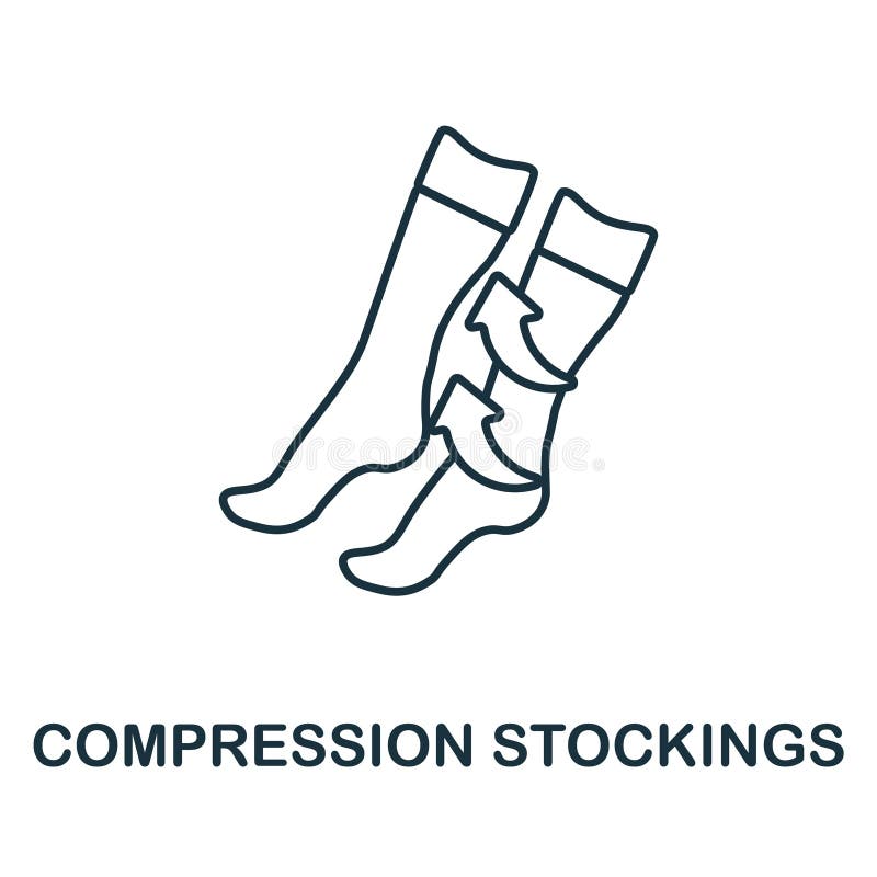 Compression Stockings Stock Illustrations – 180 Compression Stockings ...