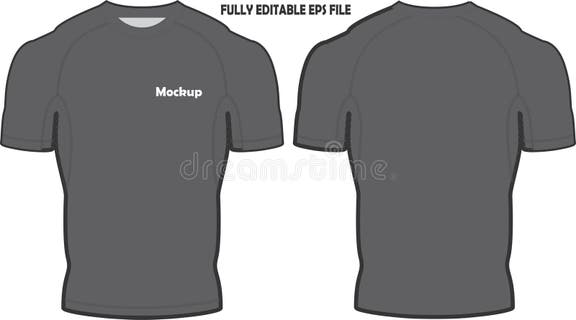 Compression Uniform Mock Up Illustration Vector Stock Vector ...