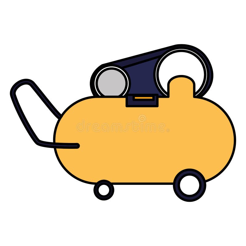 Air Compressors Stock Illustrations – 88 Air Compressors Stock ...