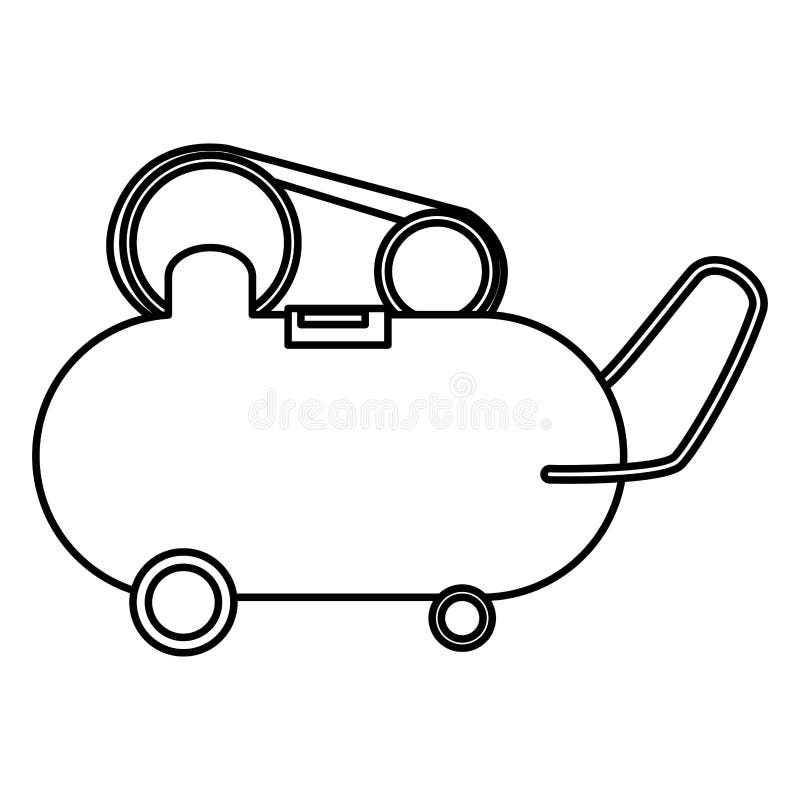 Air Compressors Stock Illustrations – 88 Air Compressors Stock ...