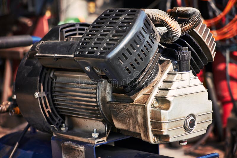 Industrial compressor stock image. Image of industry - 21558457