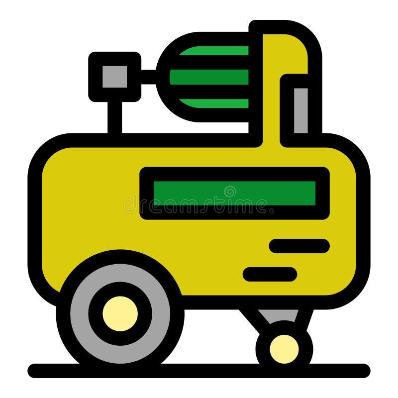 Air compressor icon stock vector. Illustration of icons - 178959500