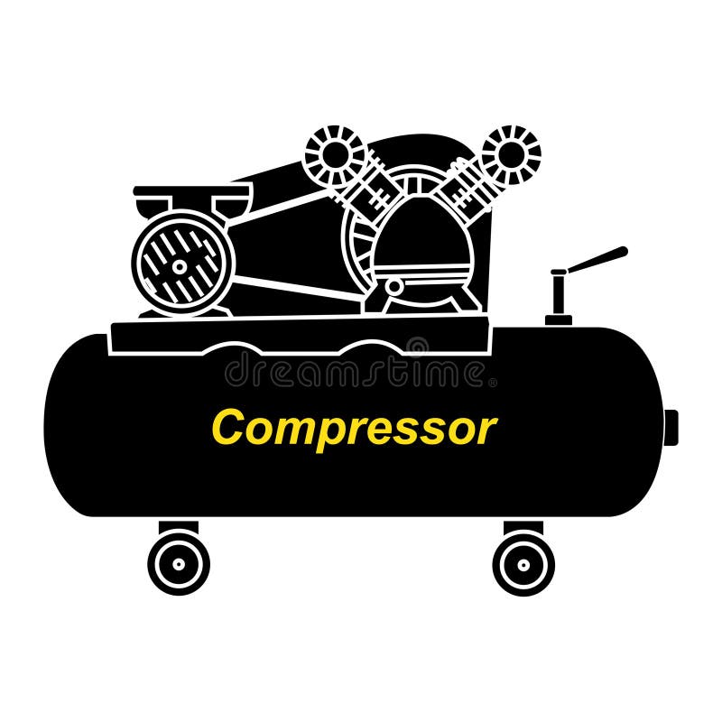 Compressor icon stock vector. Illustration of machine - 315916153