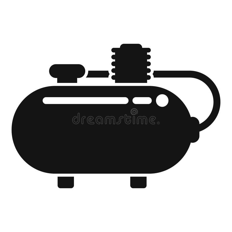 Compressor Motor Icon Simple Vector. Air Machine Stock Vector ...