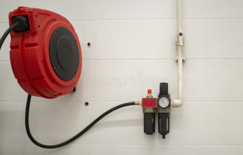 Compressor in the Service Station.Car Maintenance Tool Stock Image ...