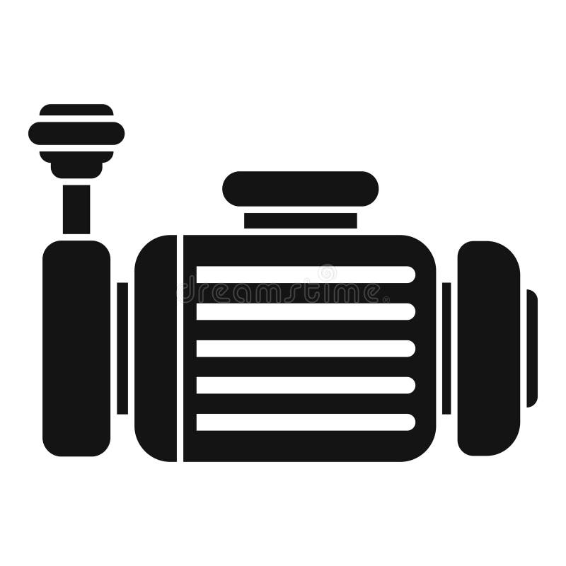 Air Compressor Tool Collection Icons Set Vector Stock Vector ...