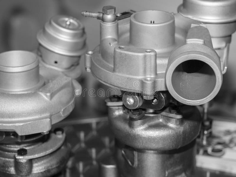 Compressor for Turbo Car Internal Combustion Engine Stock Photo - Image ...