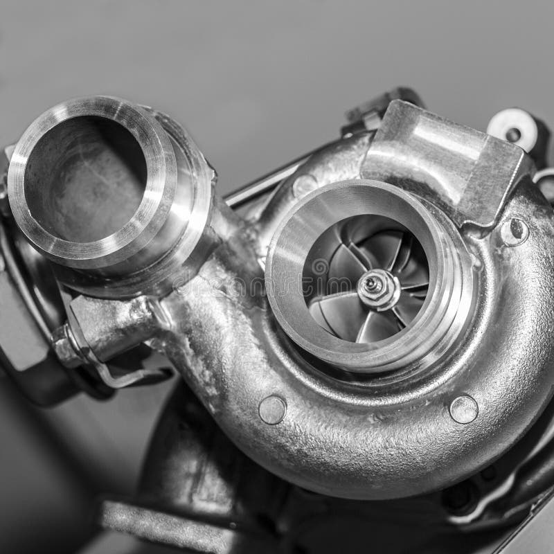 Compressor for Turbo Car Internal Combustion Engine Stock Image - Image ...