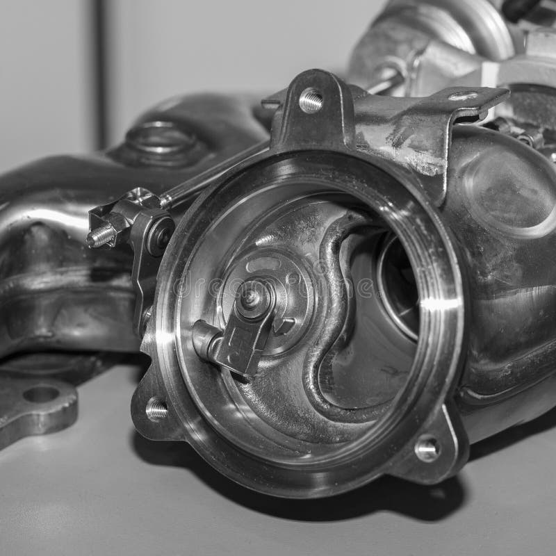 Compressor for Turbo Car Internal Combustion Engine Stock Photo - Image ...