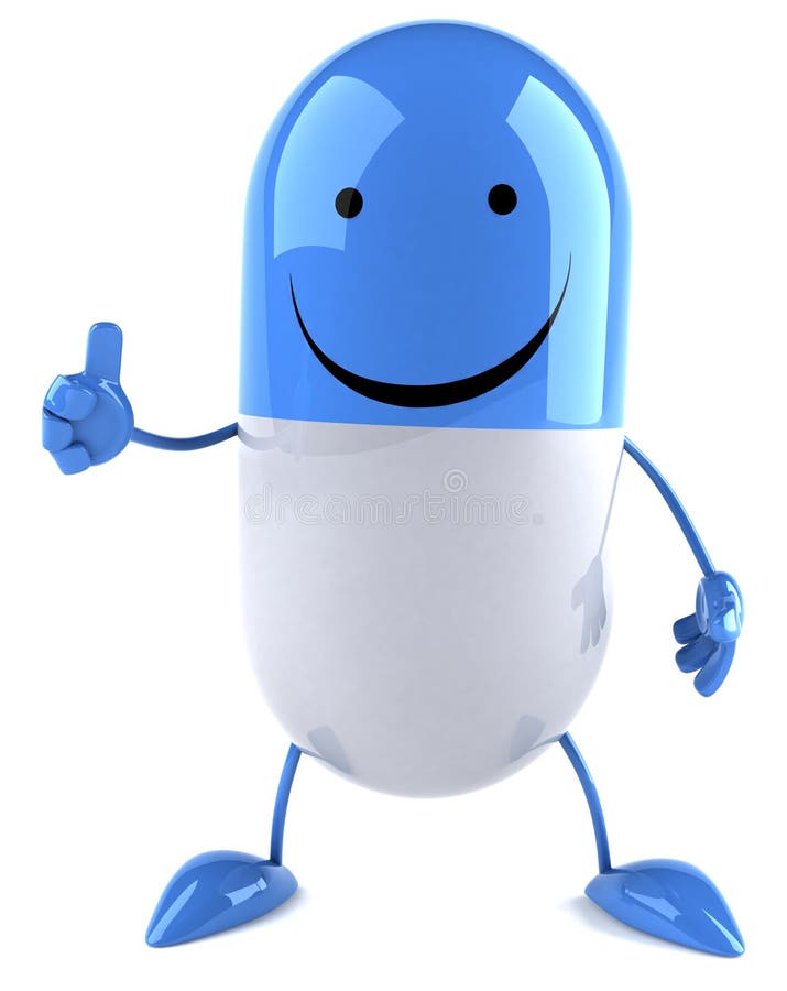 Comprimido do divertimento ilustração stock. Ilustração de hospital ...